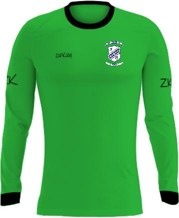Fry Club JFC Green Goalkeeper Shirt | Goalkeeper Kit | Match Kit | Fry ...